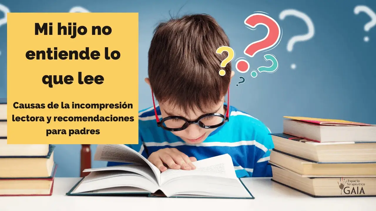 Mi hijo no entiende lo que lee. ¿Qué puedo hacer?